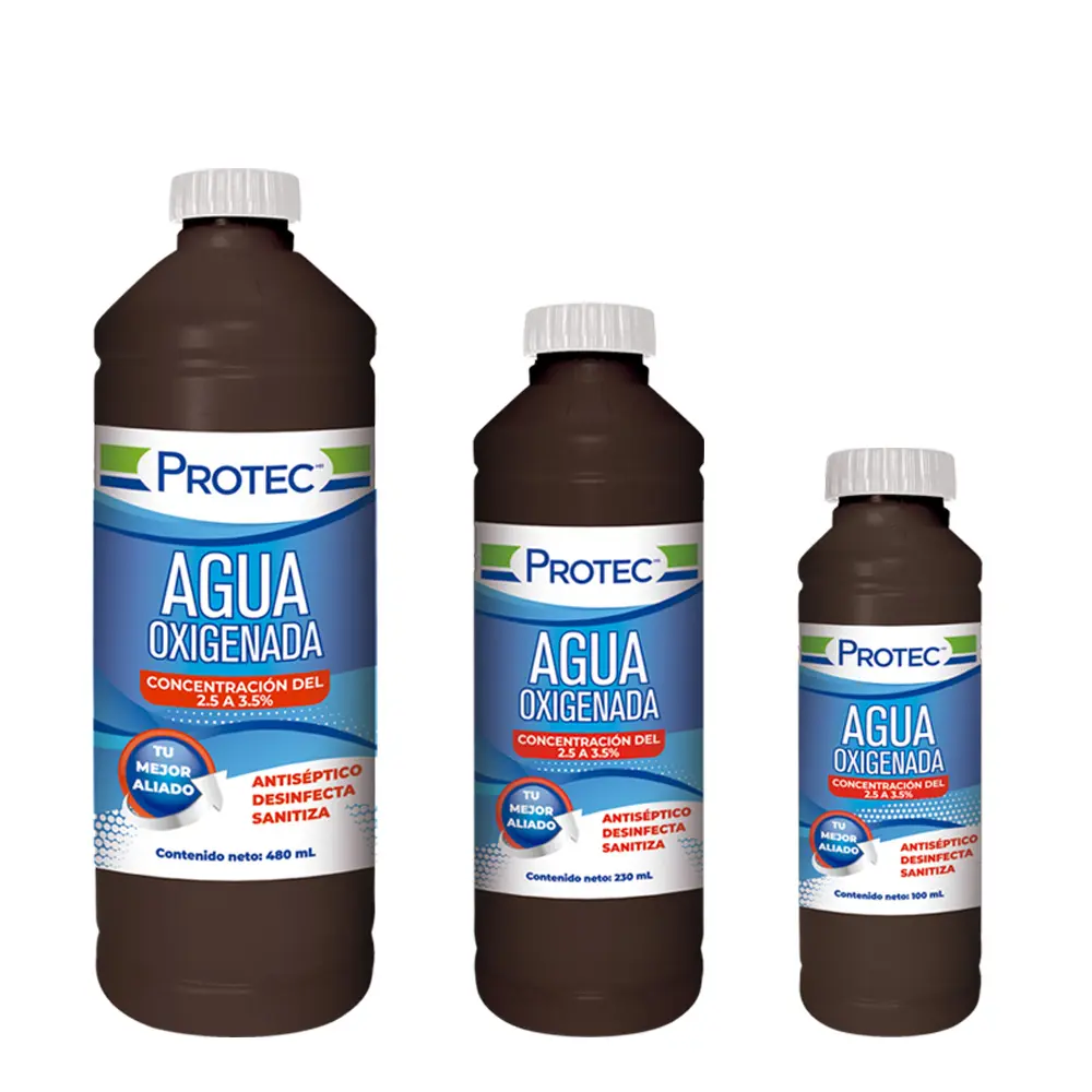 Agua Oxigenada Protec® Poder Desinfectante